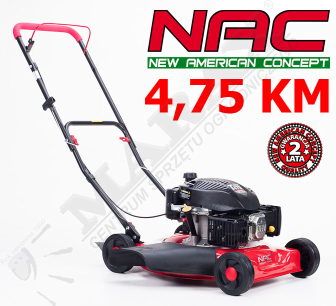 Kosiarka spalinowa NAC M510 moc 4.75KM, szer. cięcia: 501mm, wyrzut ...